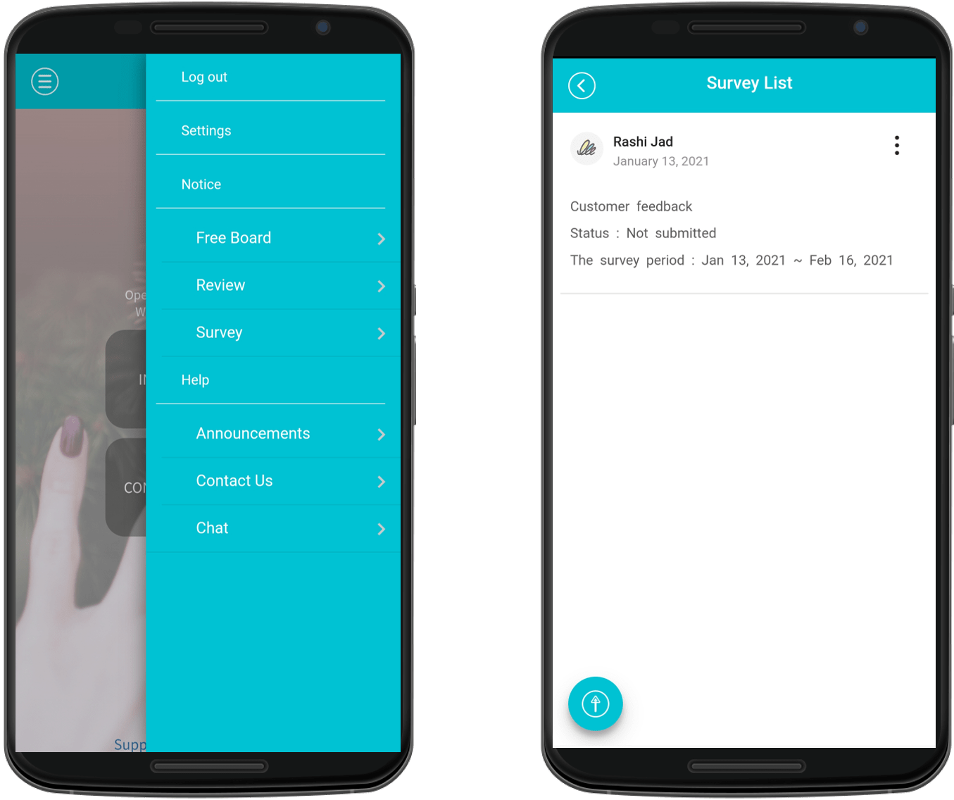 Creating survey for your app | Blog