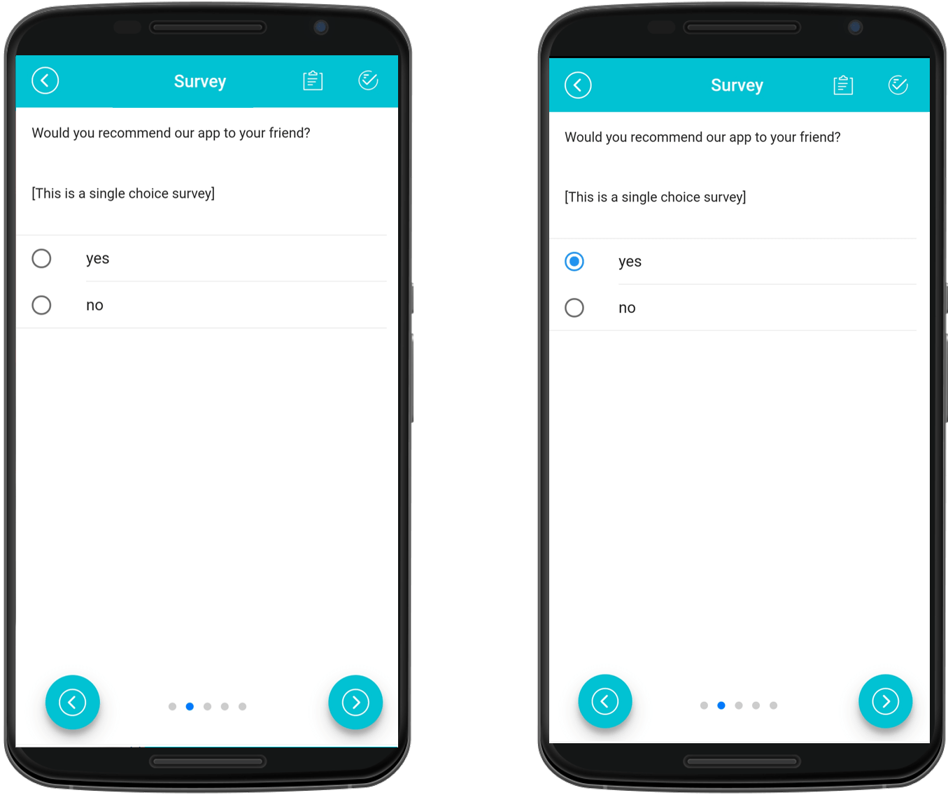 Creating survey for your app | Blog