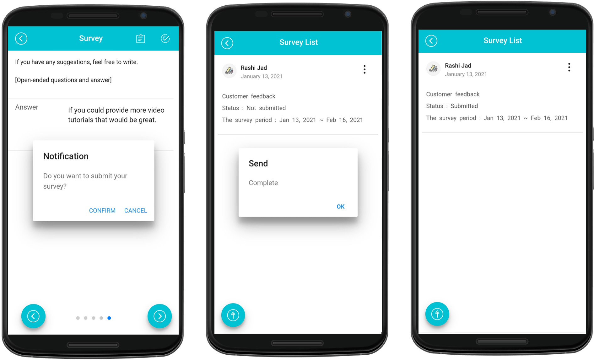 Creating survey for your app | Blog