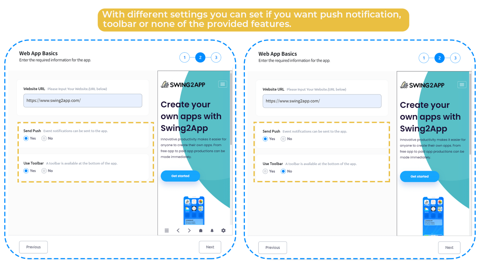 How to convert your website into an iOS and Android app with swing2app ...