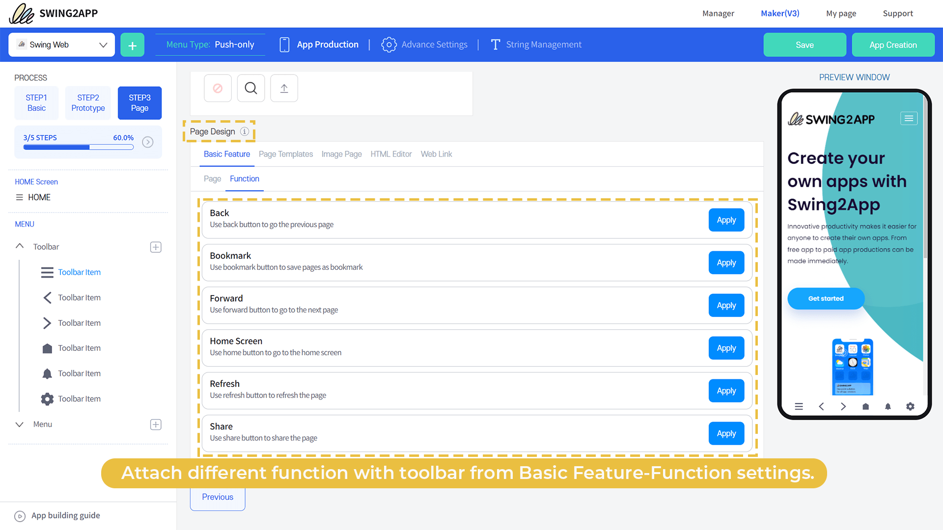 How to convert your website into an iOS and Android app with swing2app ...