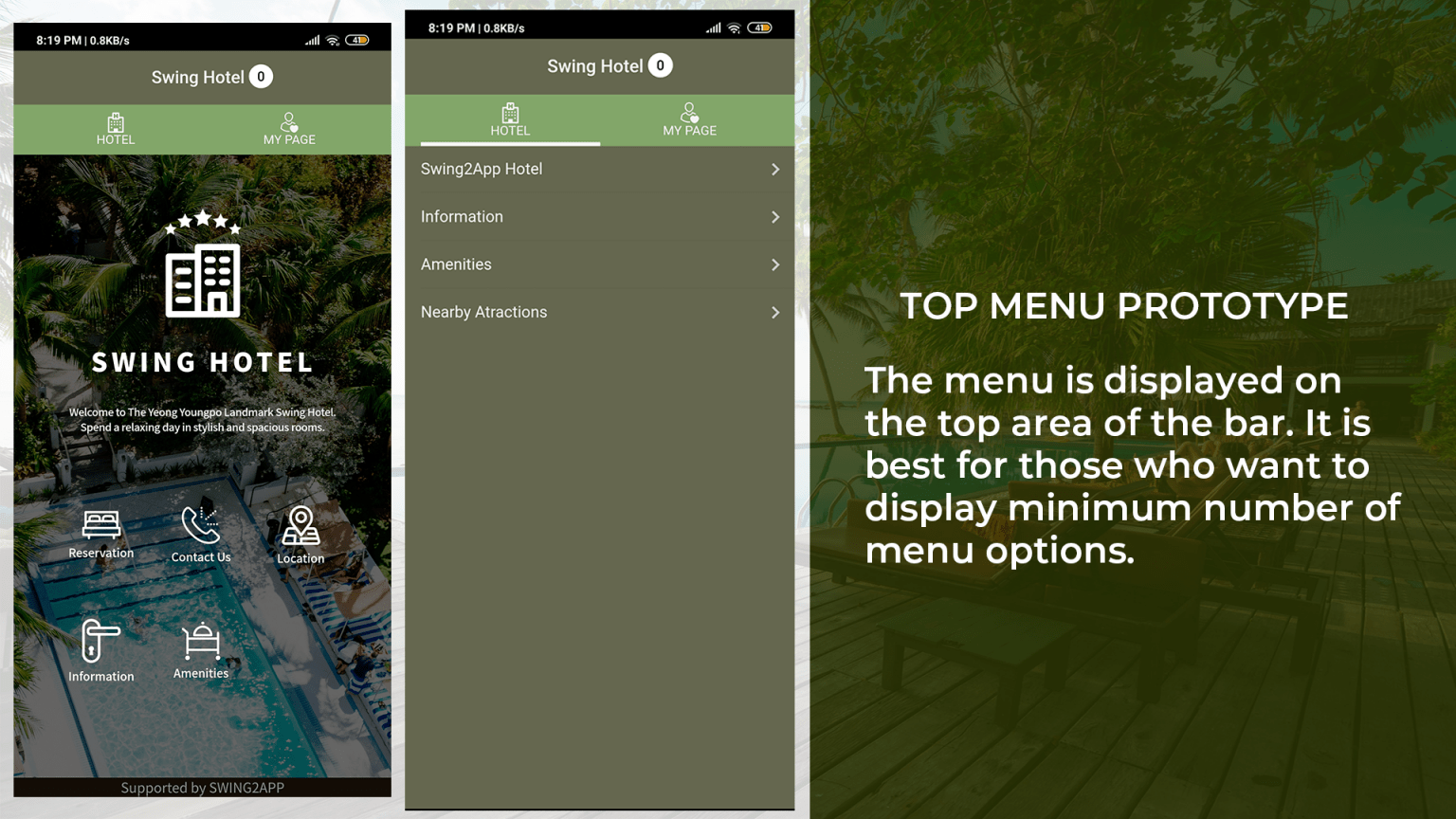 5 types of UI in swing2app to create a no-code app | Blog