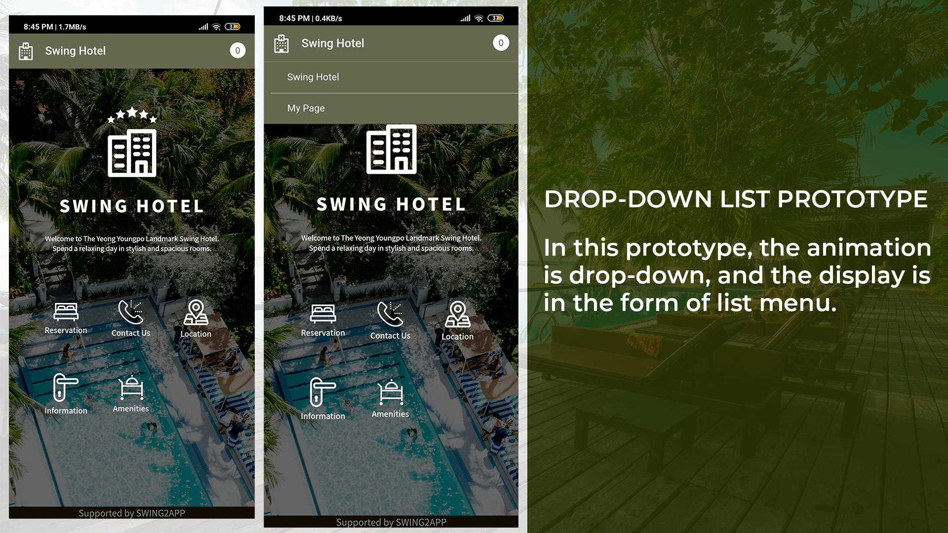 5 types of UI in swing2app to create a no-code app | Blog