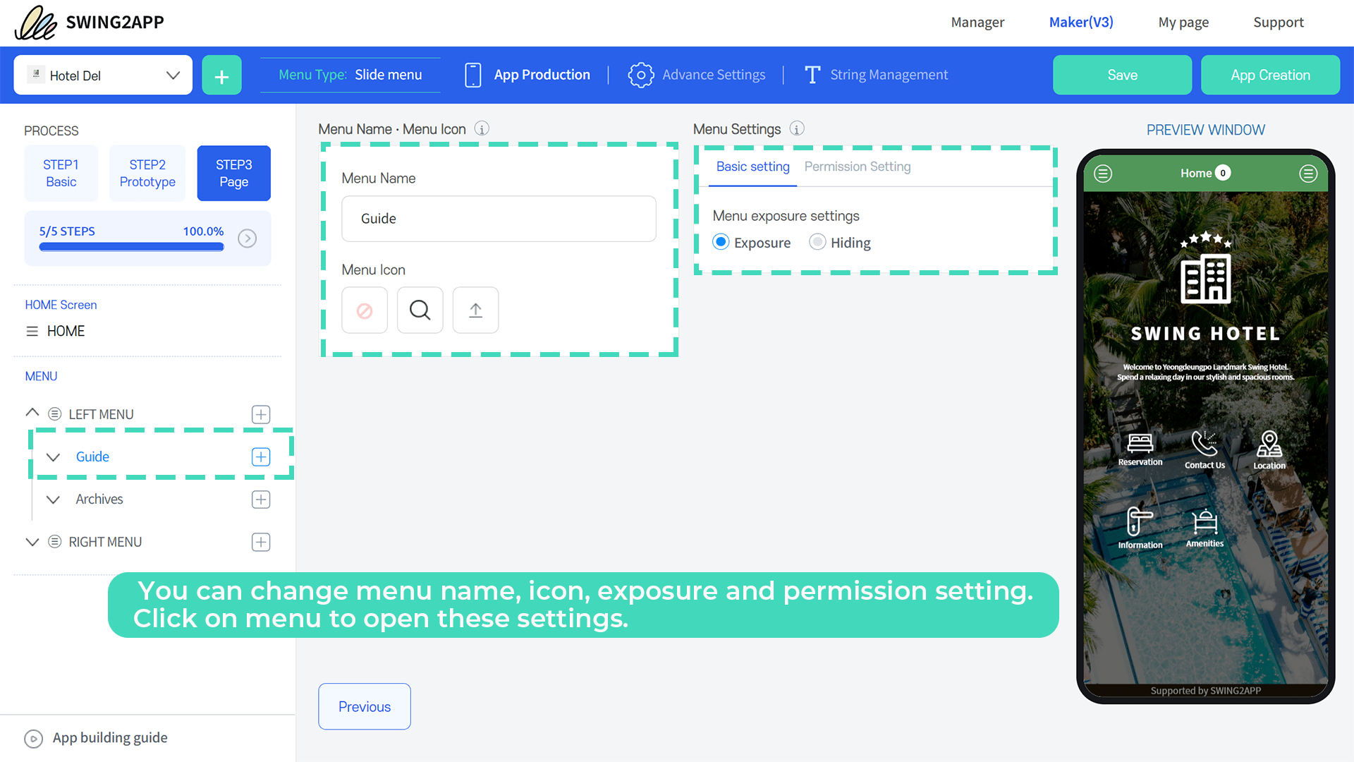 5 types of UI in swing2app to create a no-code app | Blog