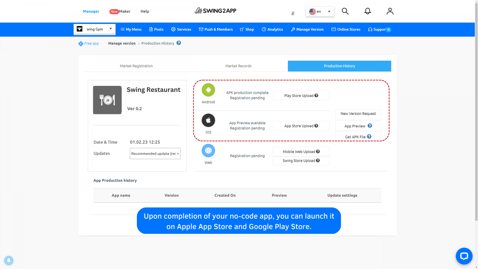 Create E-commerce app with Swing2App no-code app builder | Blog