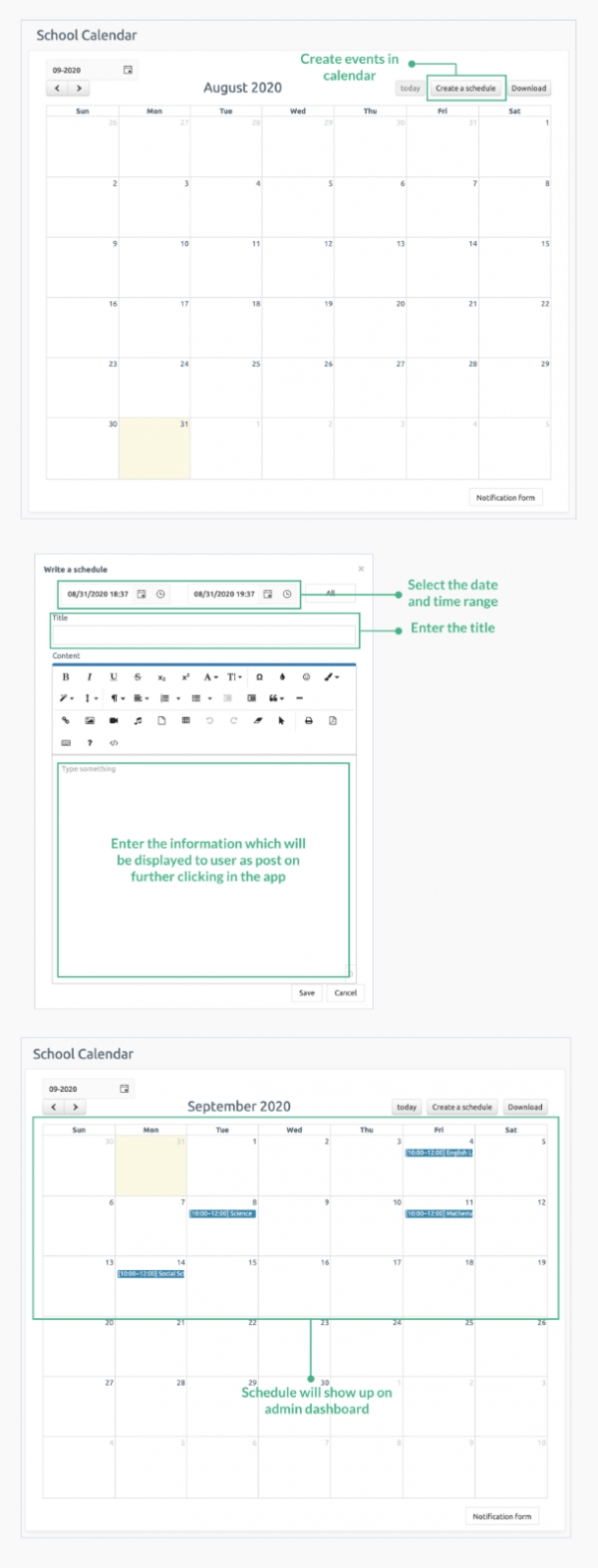 HOW TO BUILD AN EDUCATION AND LEARNING APP WITH SWING2APP NO CODE APP ...