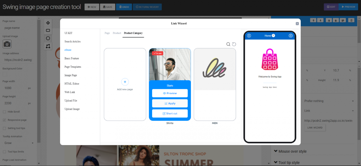 HOW TO DESIGN THE HOME SCREEN OF YOUR APP ON SWING2APP? | Blog