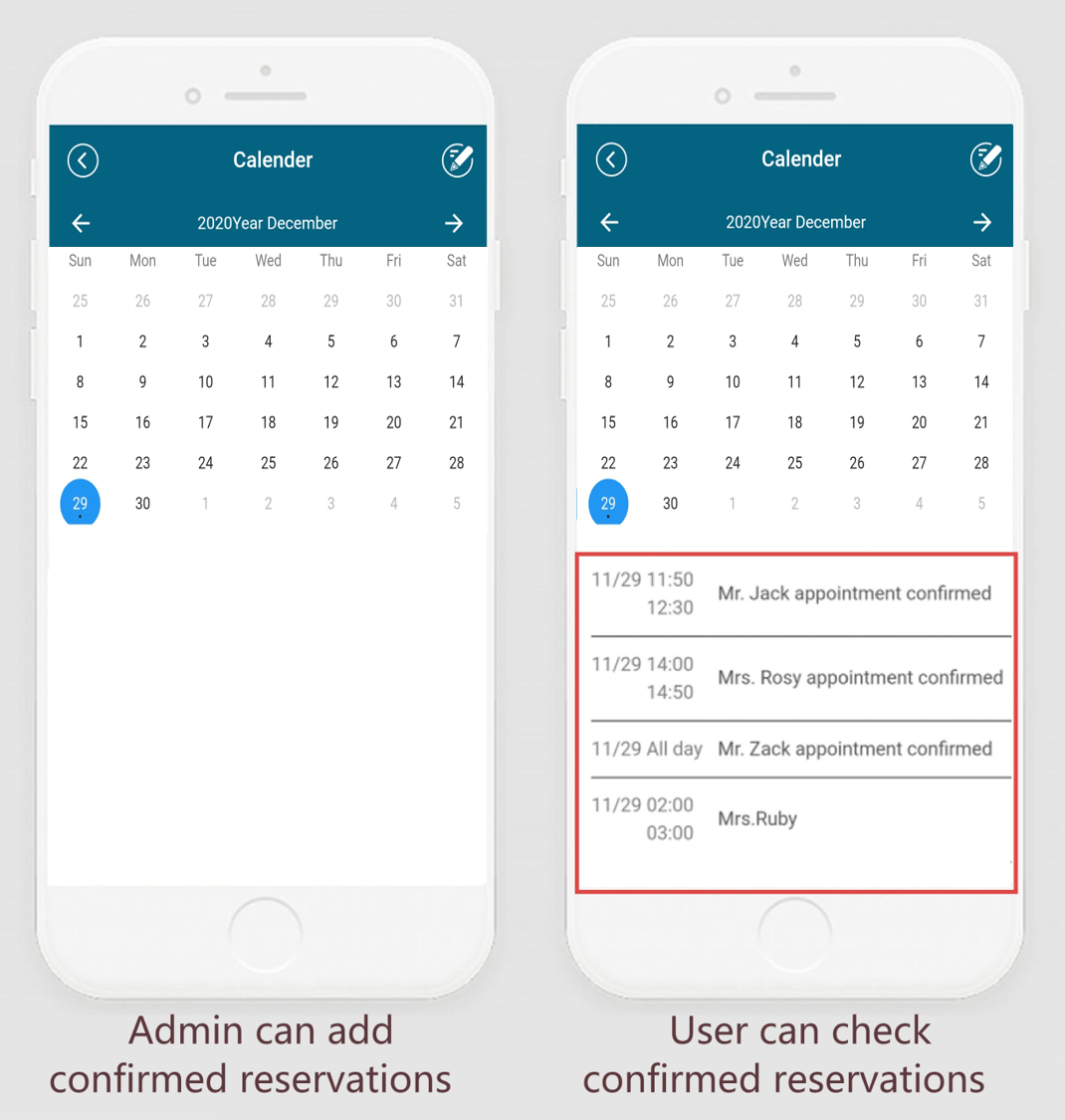 HOW TO USE SWING2APP NO-CODE APP BUILDER IN-APP CALENDAR? | Blog